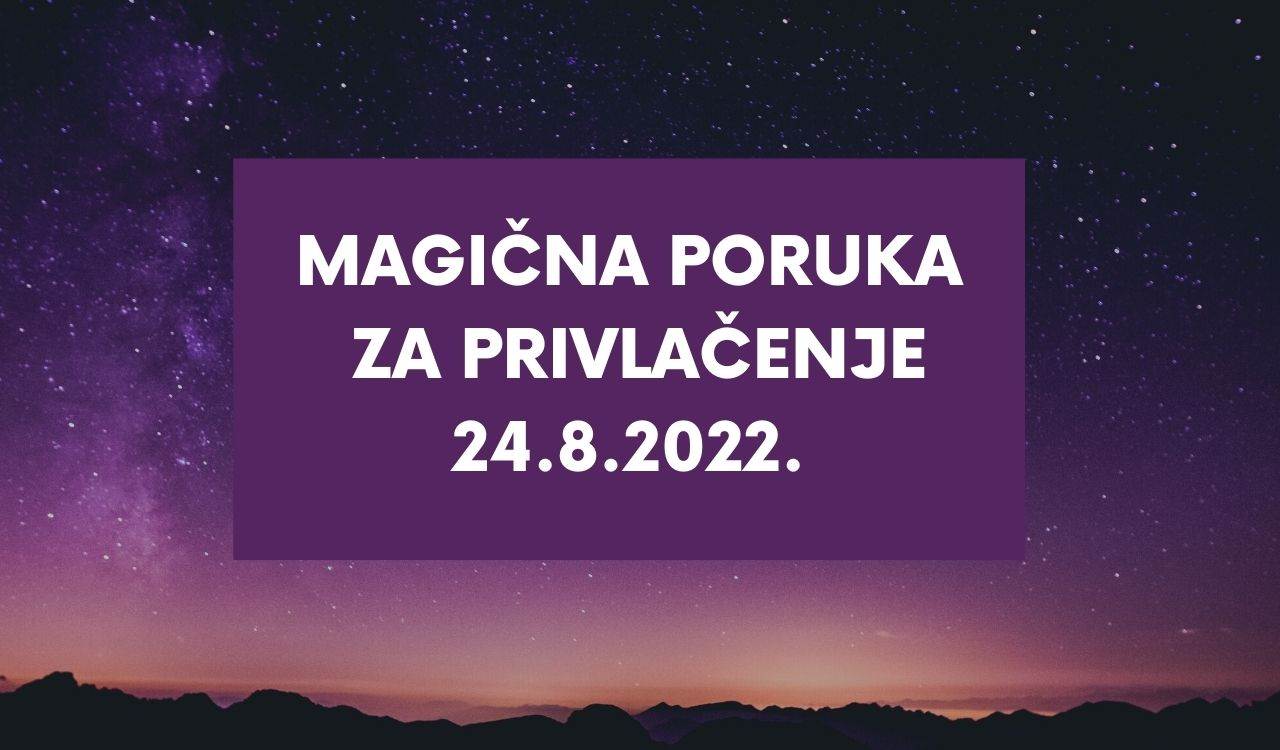 Poruka manifestacije za sredu 24 avgust 2022 godine | Sensa