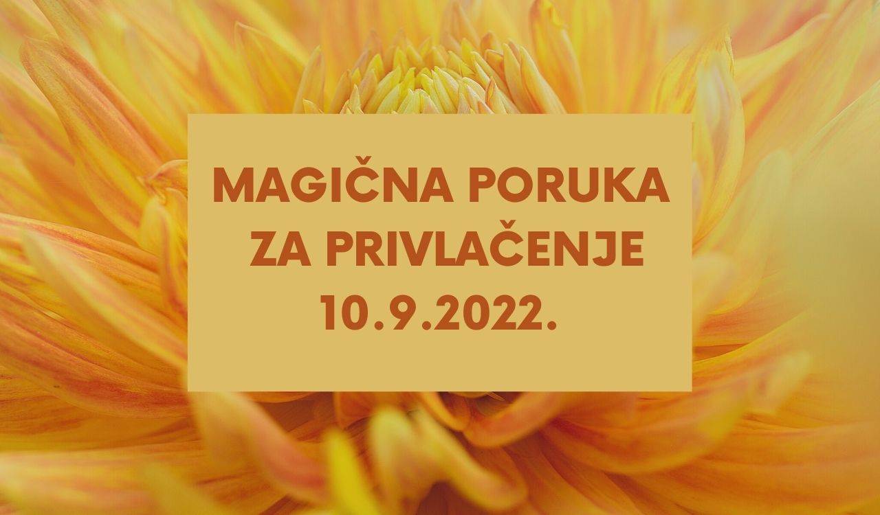 Poruka manifestacije za petak 10 septembar 2022 godine | Sensa