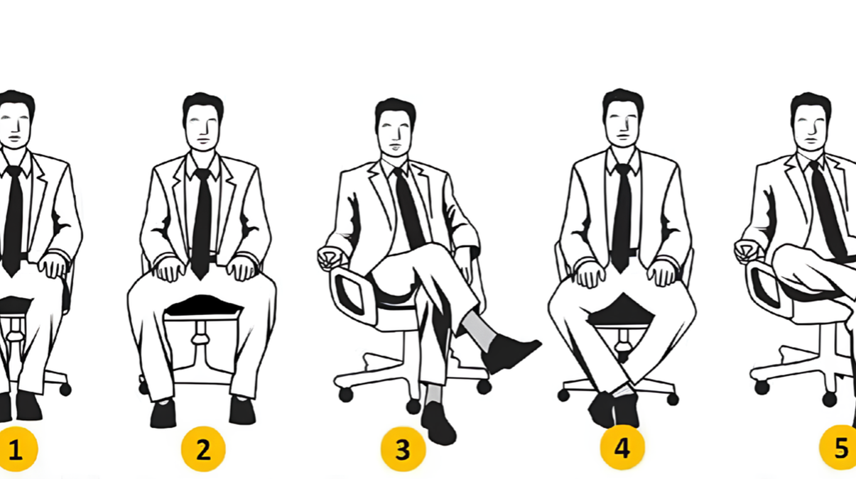 Način na koji sedite otkriva šta mislite test ličnosti | Sensa